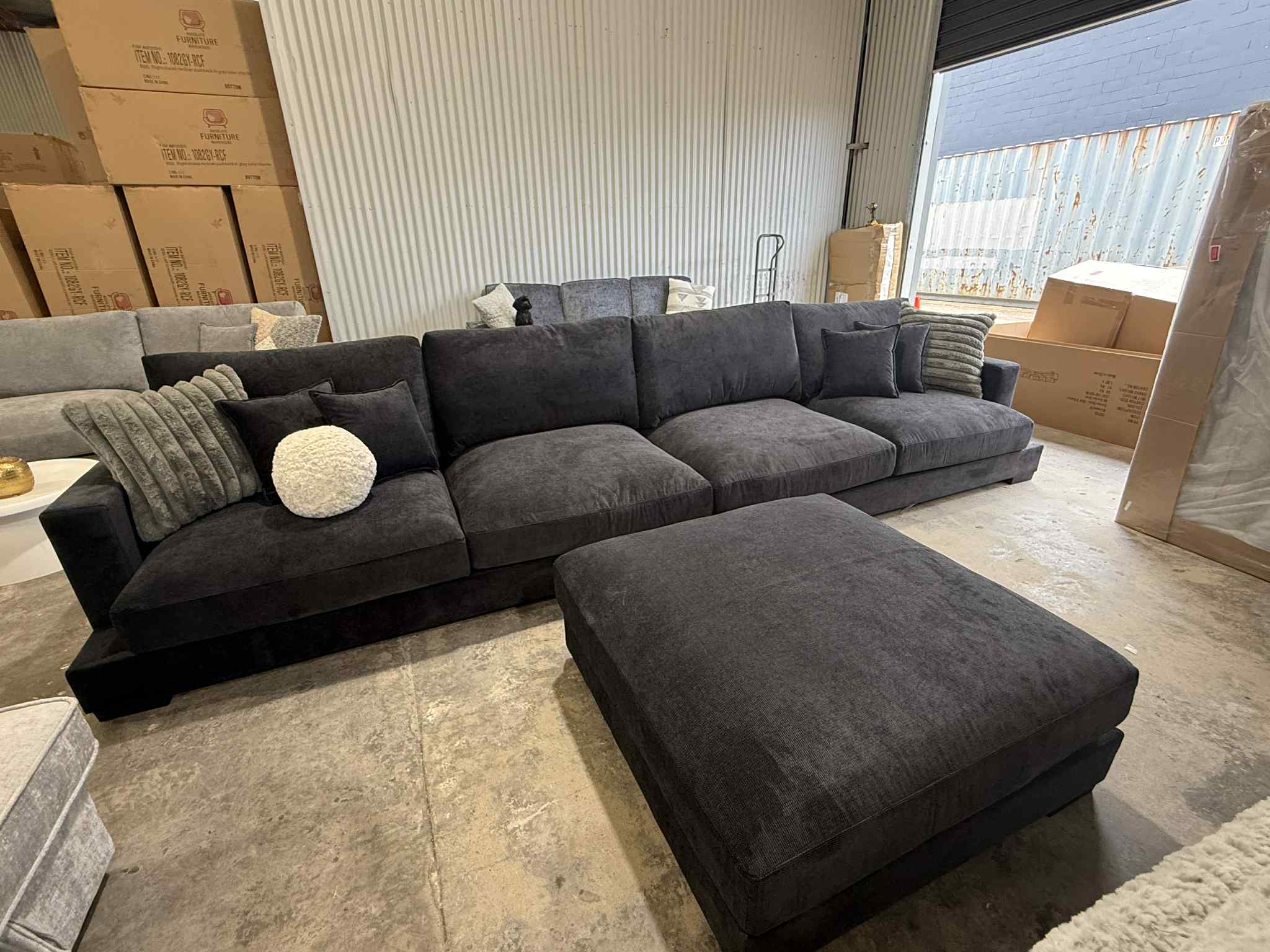 Nirvana Deep Seated Media Room Lounge – Absolute Furniture Warehouse